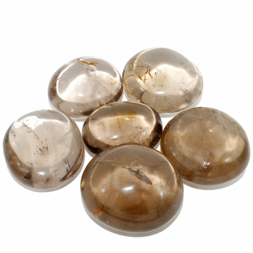 Quartz fumé galet poli | L Essence de Gaia