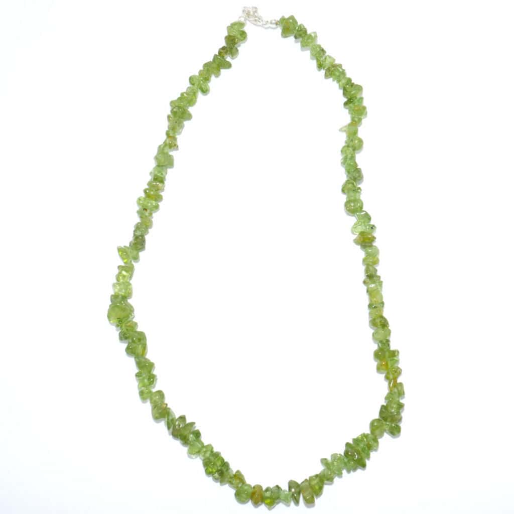 collier péridot baroque | L Essence de Gaia